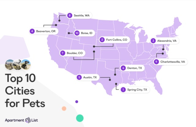 Top 10 Pet-Friendly Cities