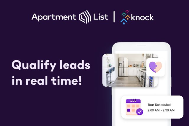 Apartment List x Knock Partnership Announcement