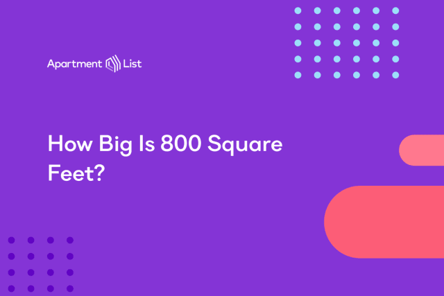 How Big Is 800 Square Feet?